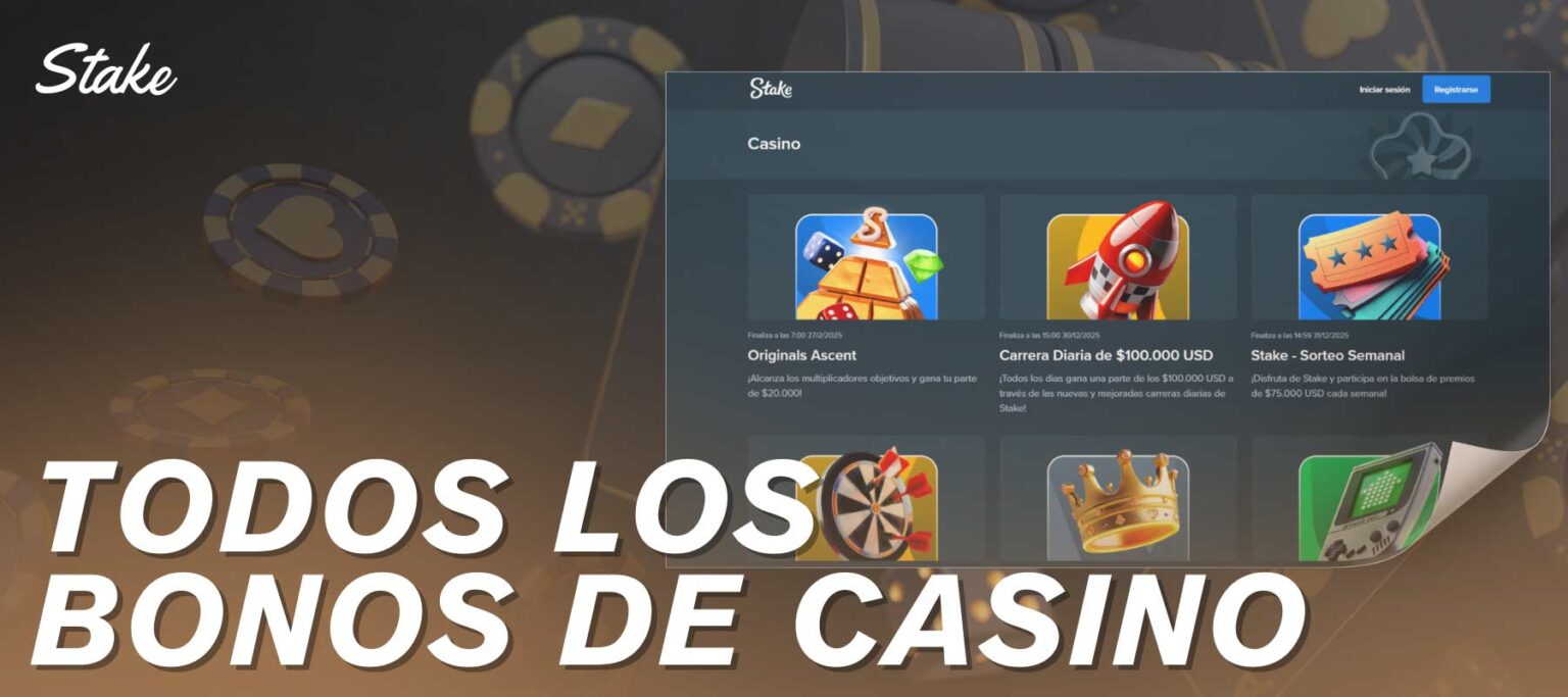 Stake Bono de Bienvenida Perú 2025: Códigos Promocionales, Bonos VIP y Sin Depósito